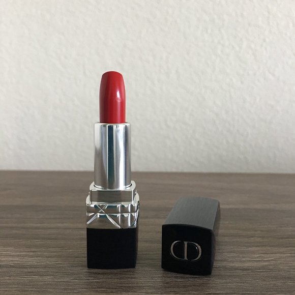 Dior | Makeup | Rouge Dior Mini Lipstick 999 Satin | Poshmark